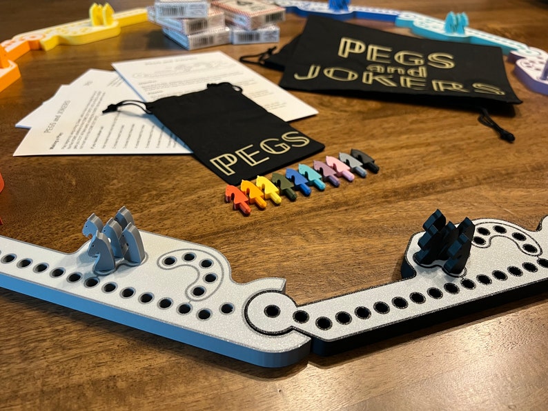 Pegs and Jokers - Etsy