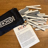 Printable Sticks Card Game, Template for Sticks, Print at Home Sticks ...