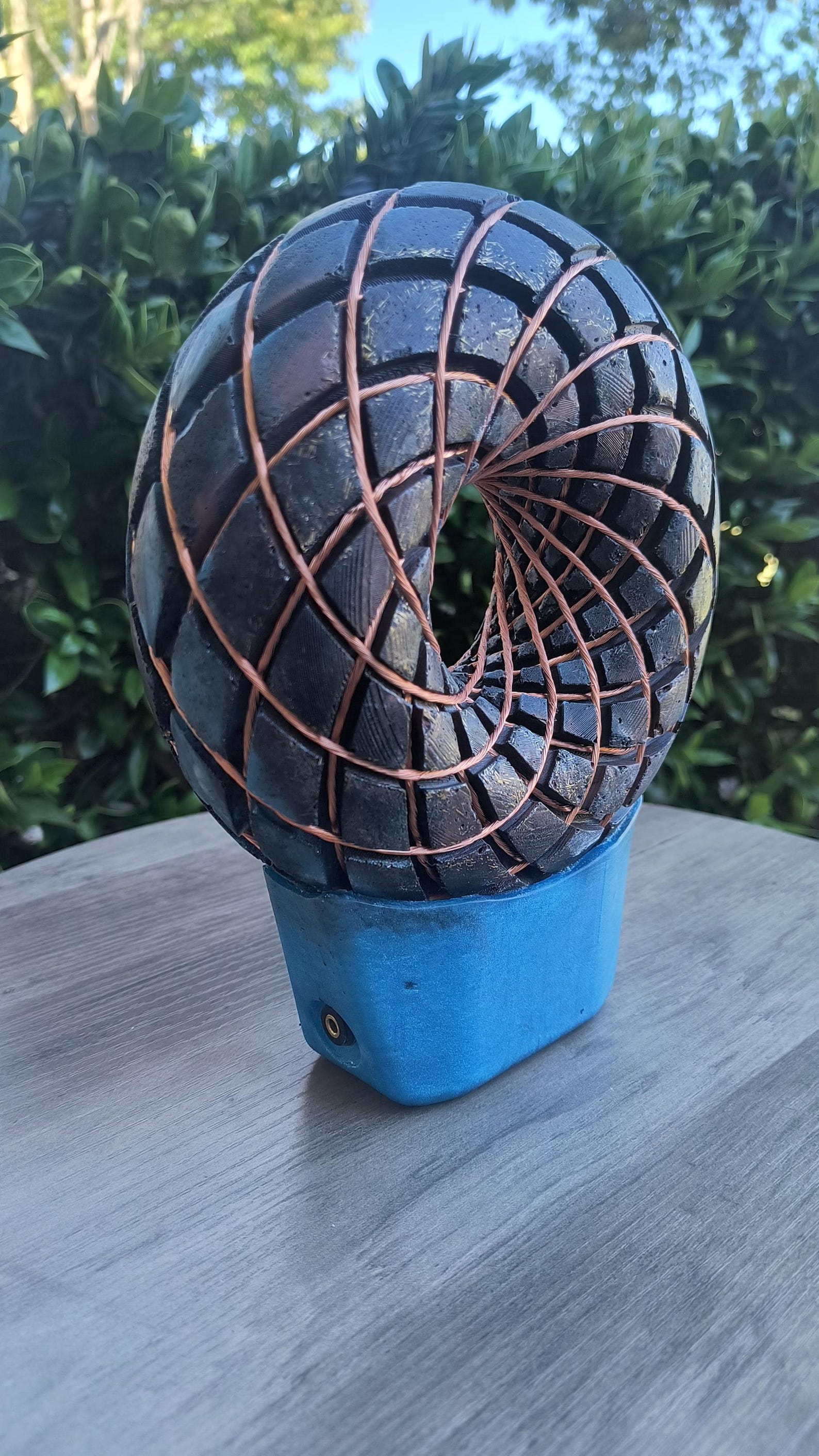 XL Orgonite Torus Field Generator Rodin Coil - Etsy