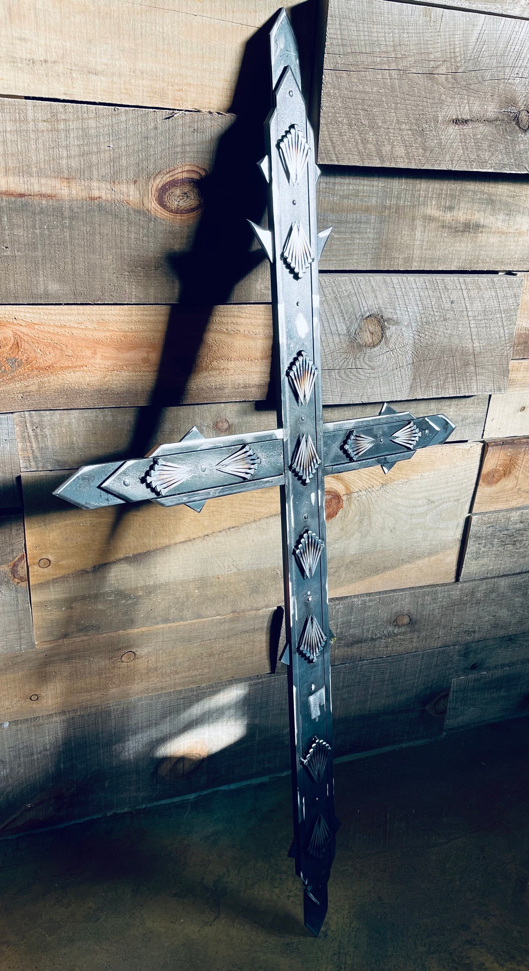 Large Steel Iron Cross - Etsy