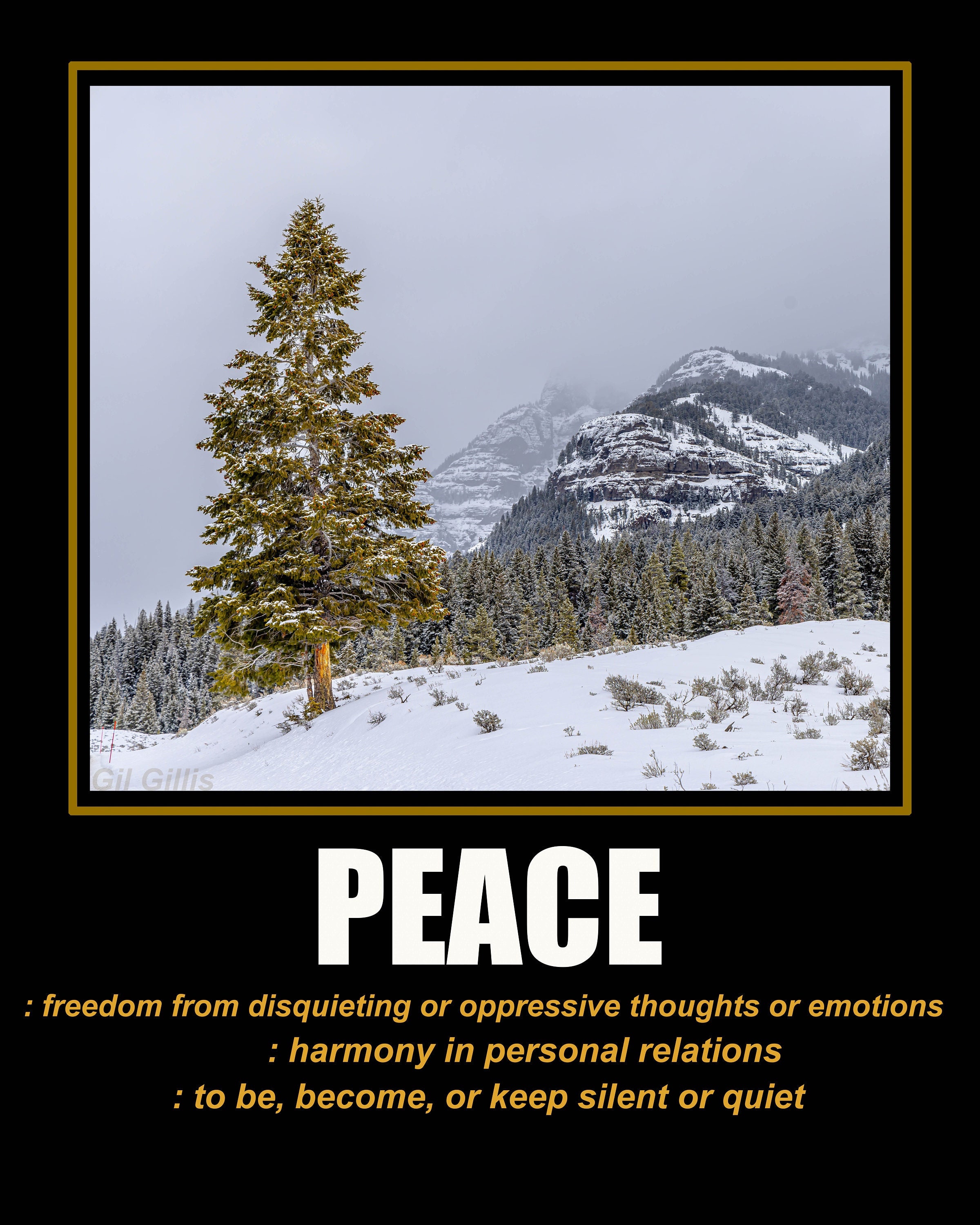 PEACE Motivational-inspirational Poster - Etsy