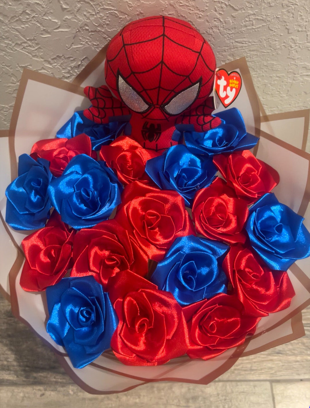 Spiderman Ramo Buchon | Flower Bouquet - Etsy