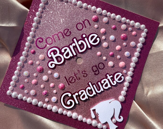 Custom Rhinestone Graduation Cap - Etsy