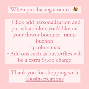 50 Count Ramo Buchon | Flower Bouquet - Etsy