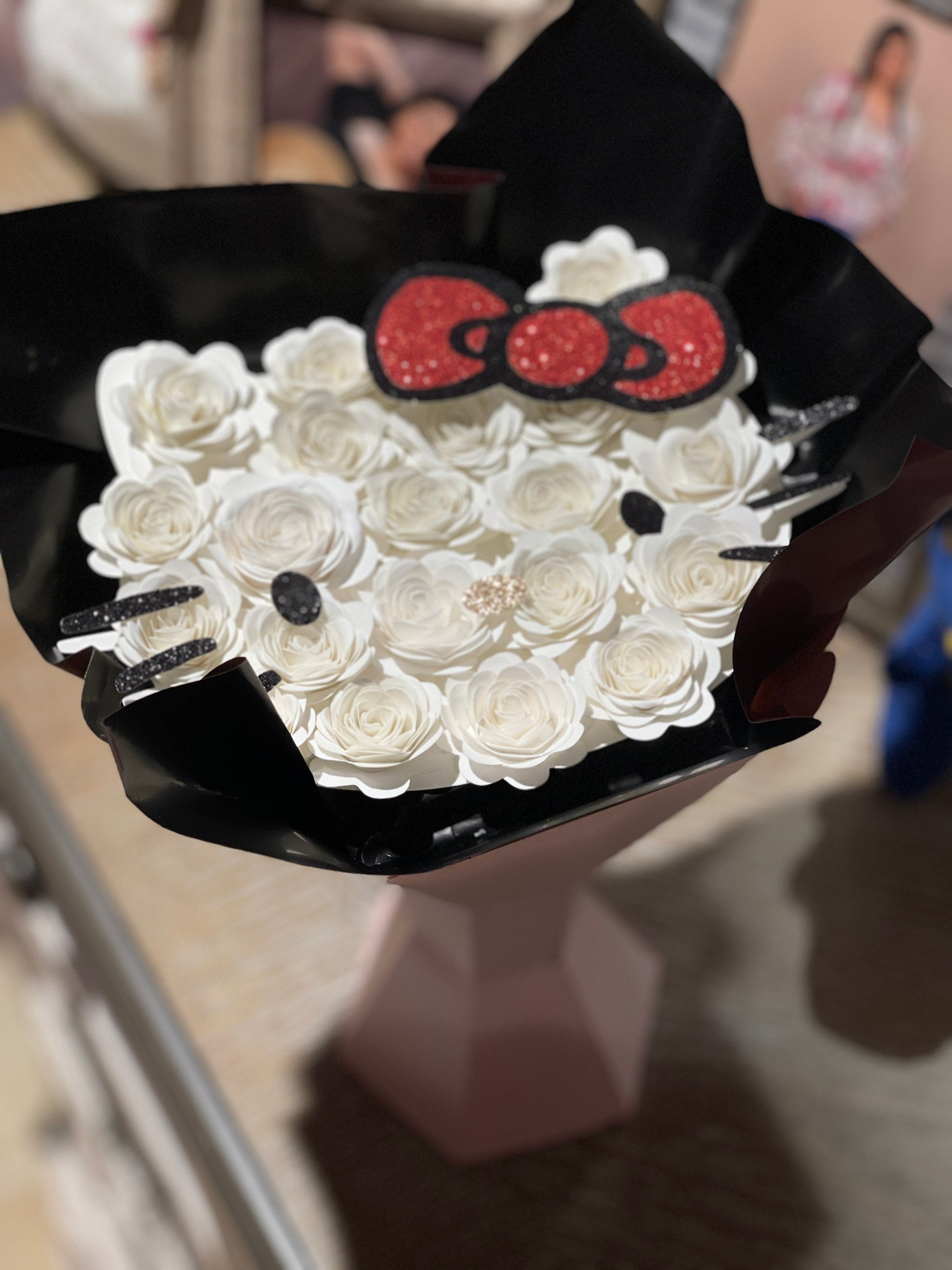 Hello Kitty Flower Bouquet - Etsy