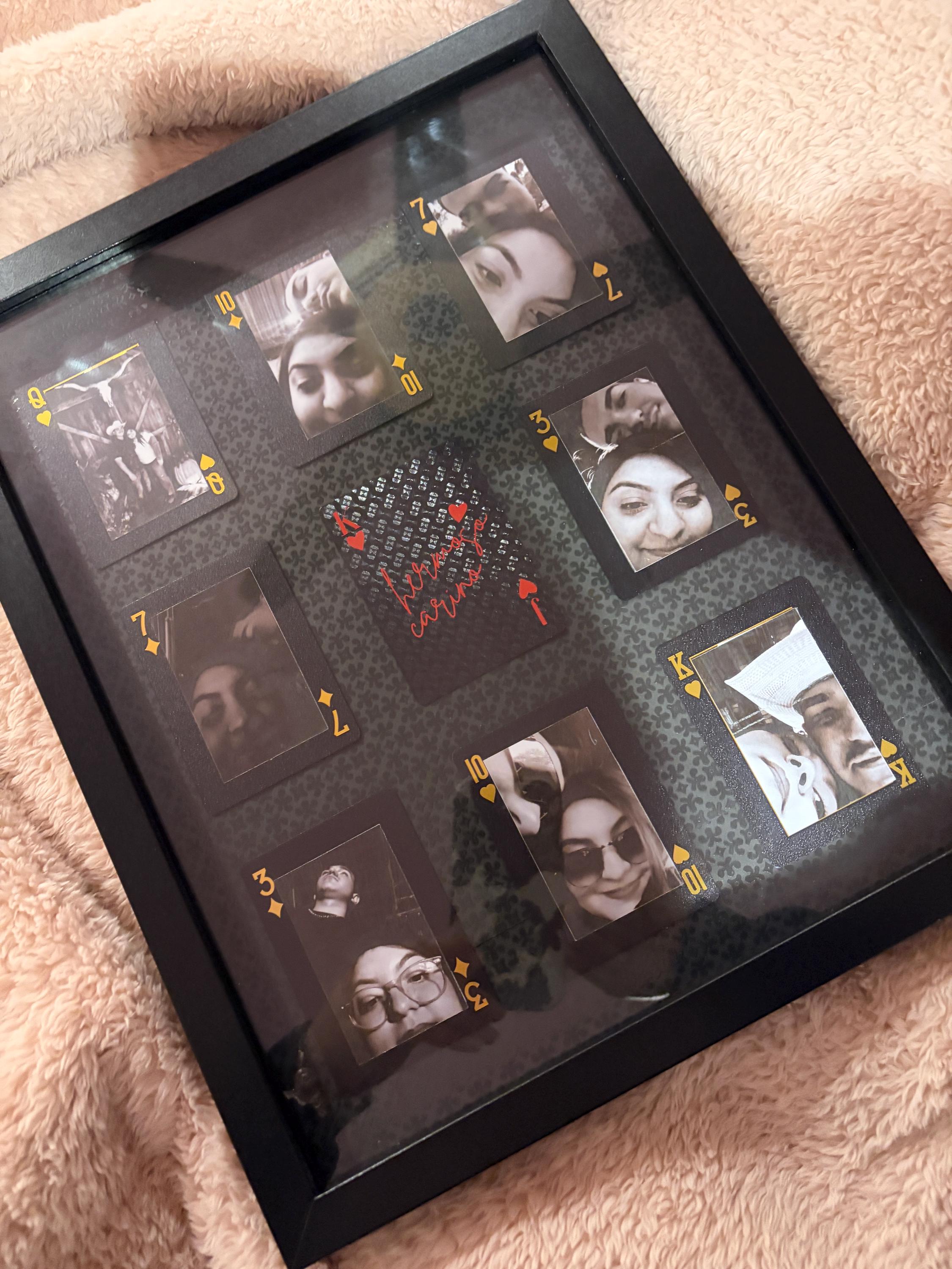 Playing Cards Shadow Box | Valentine’s Day | Anniversary | Love - Etsy