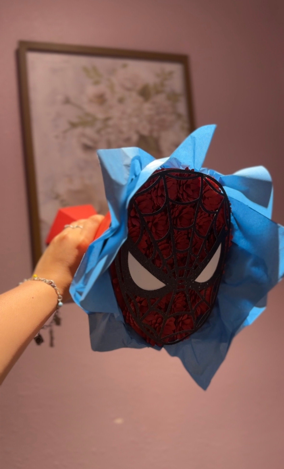 Spider-man Flower Bouquet / Ramo Buchón De Spider-man - Etsy UK