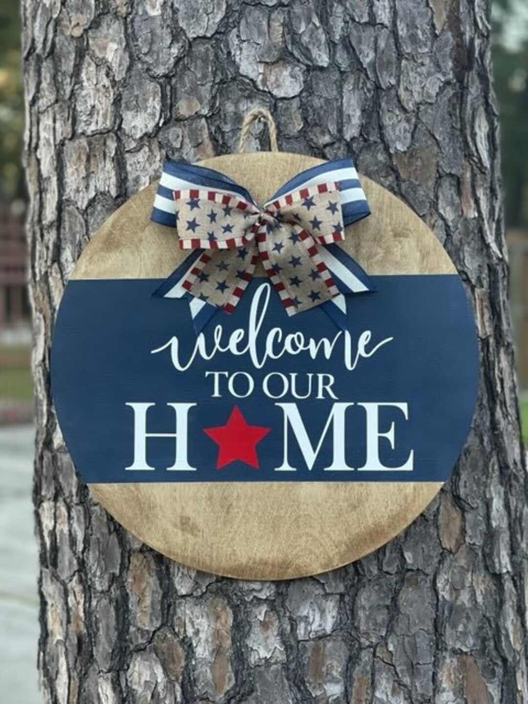 Welcome to Our Home - Wooden Sign - Etsy