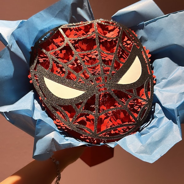 Spider Man Bouquet - Etsy