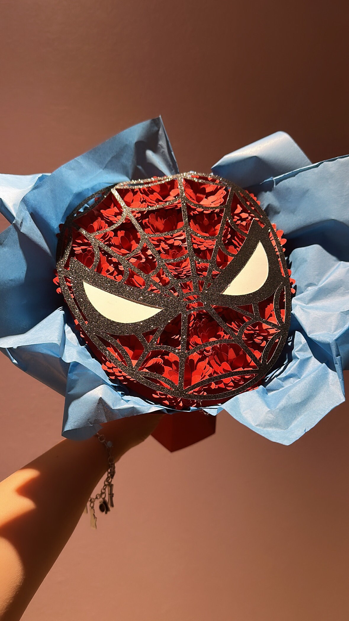 Spider-man Flower Bouquet / Ramo Buchón De Spider-man - Etsy
