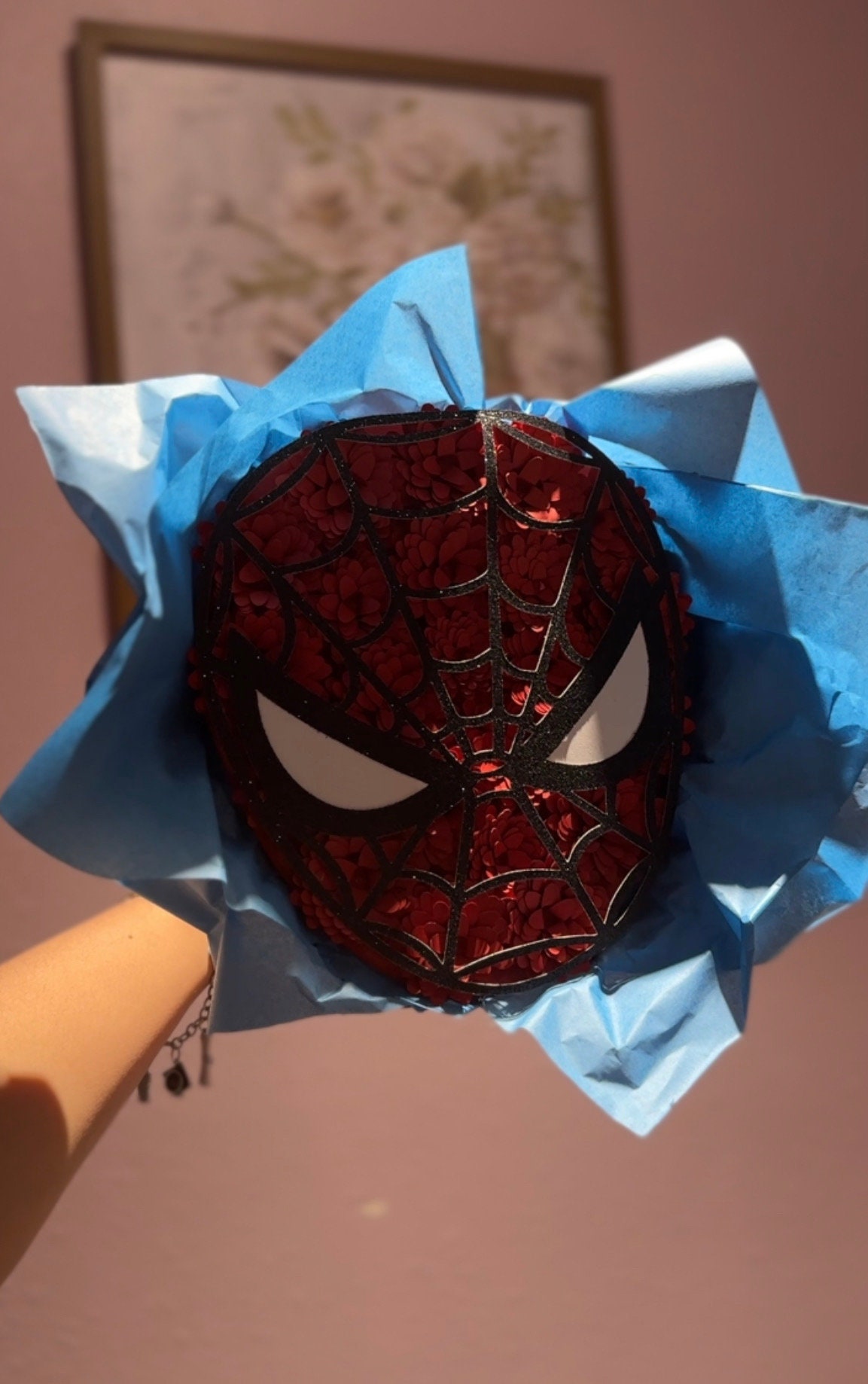 Spider-man Flower Bouquet / Ramo Buchón De Spider-man - Etsy UK