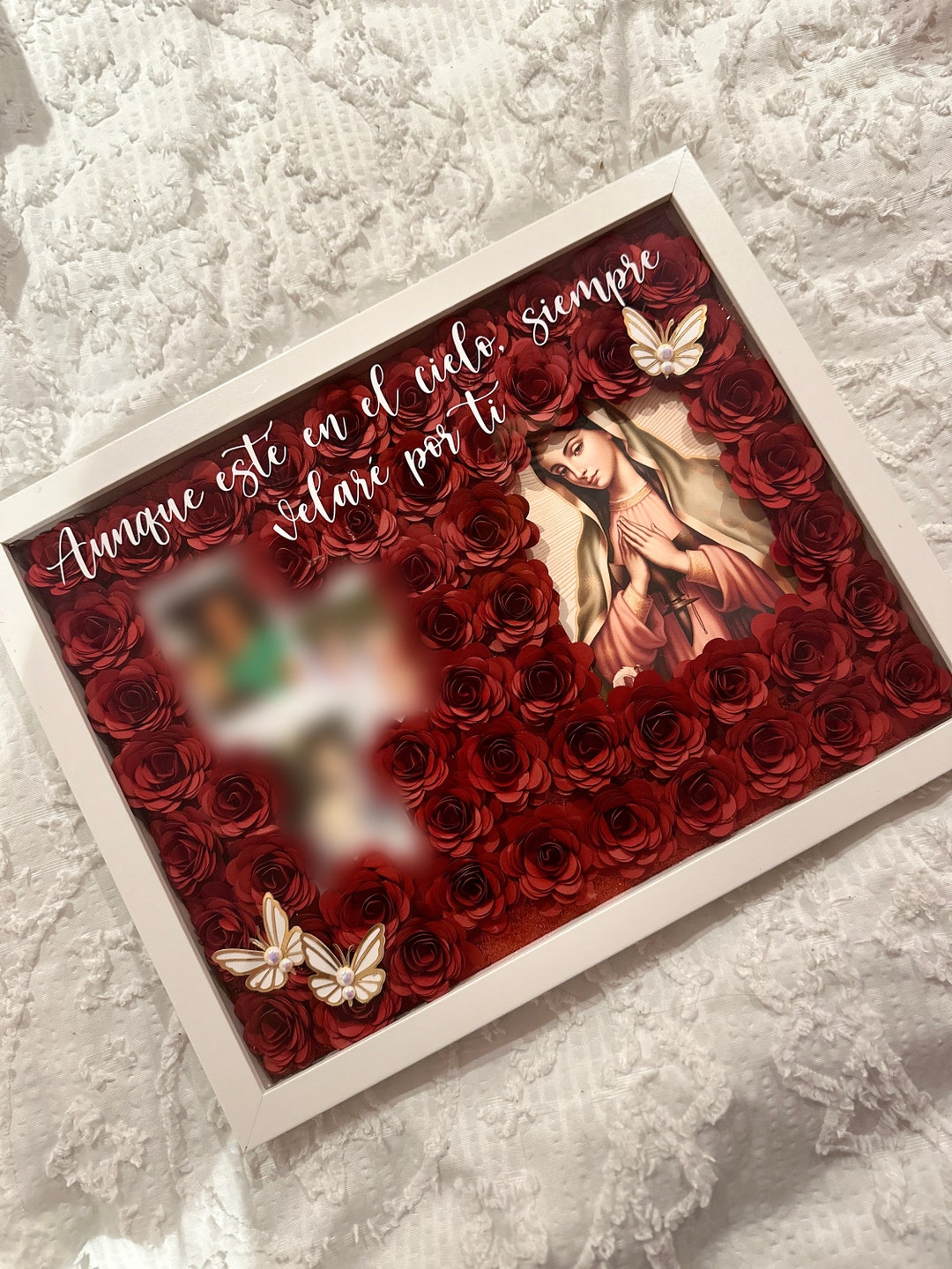 Memorial Shadow Box | Caja De Recuerdo - Etsy