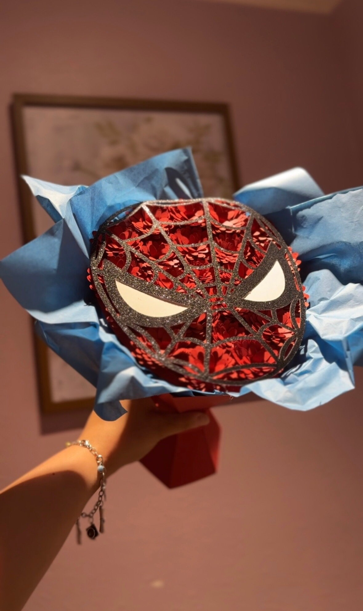 Spider-man Flower Bouquet / Ramo Buchón De Spider-man - Etsy UK