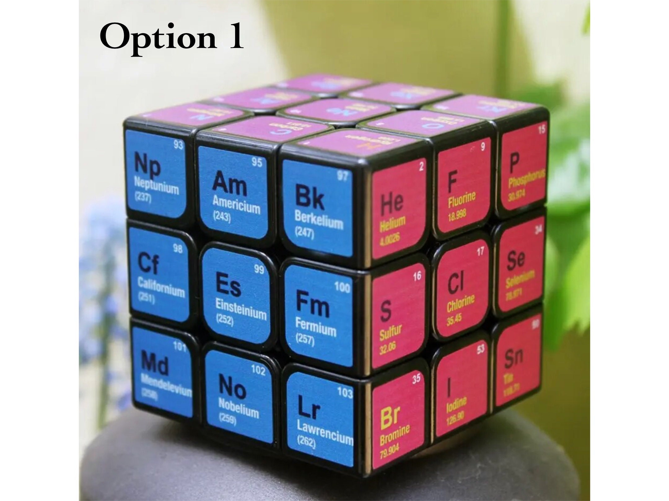 Science Gift Cube Teacher Gift Chemistry Student Back to School Teacher ...