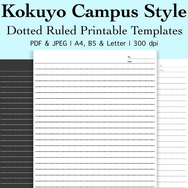 Digital Notebook Paper - Etsy