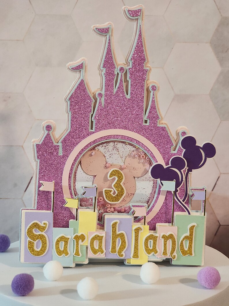 Customised Cake Topper Vintage Theme Park, Vintage DL - Etsy