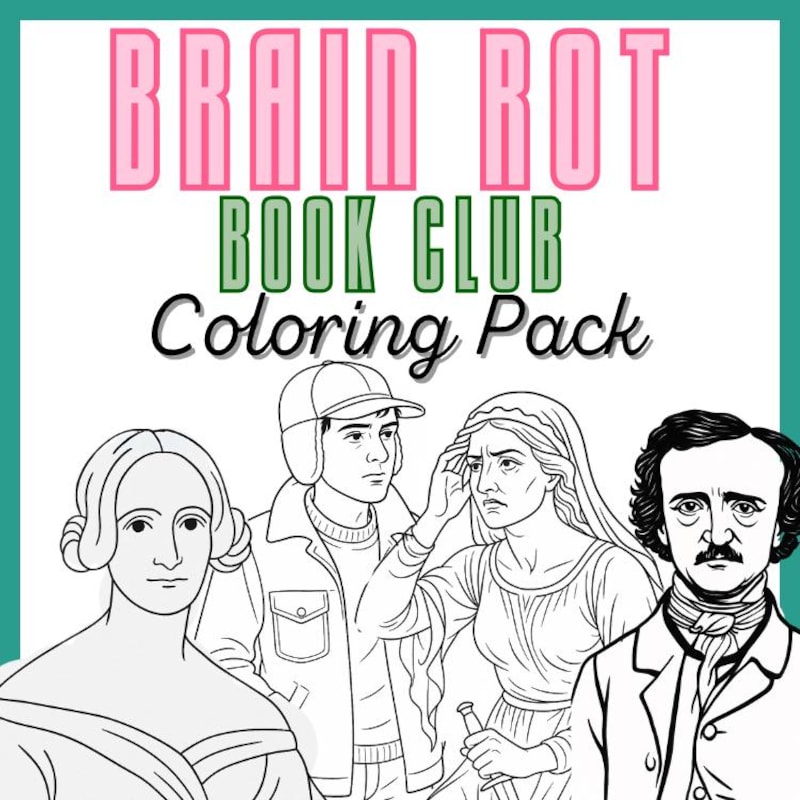 Coloring Pages of La Grande Combination in Steal a Brain Rot - Etsy Canada