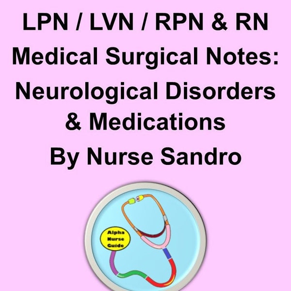 Rn Study Guide - Etsy
