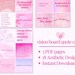 Pink Vision Board Quotes| Printable Vision Board Words, Positive ...