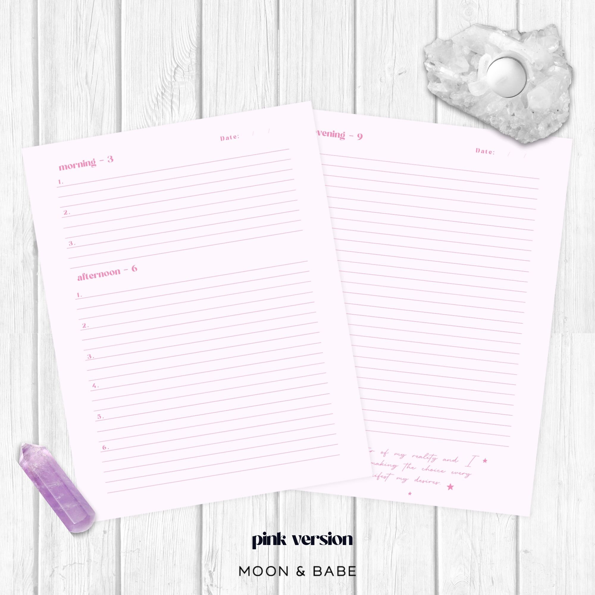 369 Manifestation Journal Page | Manifestation Journal Printable, 369 ...