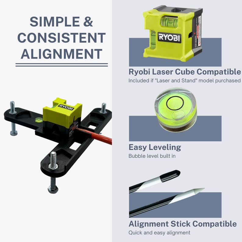 Garmin R10 Golf Alignment and Leveling Stand Base Laser and - Etsy