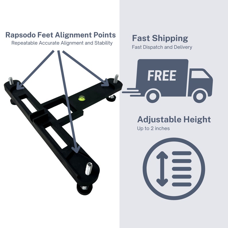 Rapsodo MLM2PRO Golf Alignment and Leveling Stand Base (stand Only ...