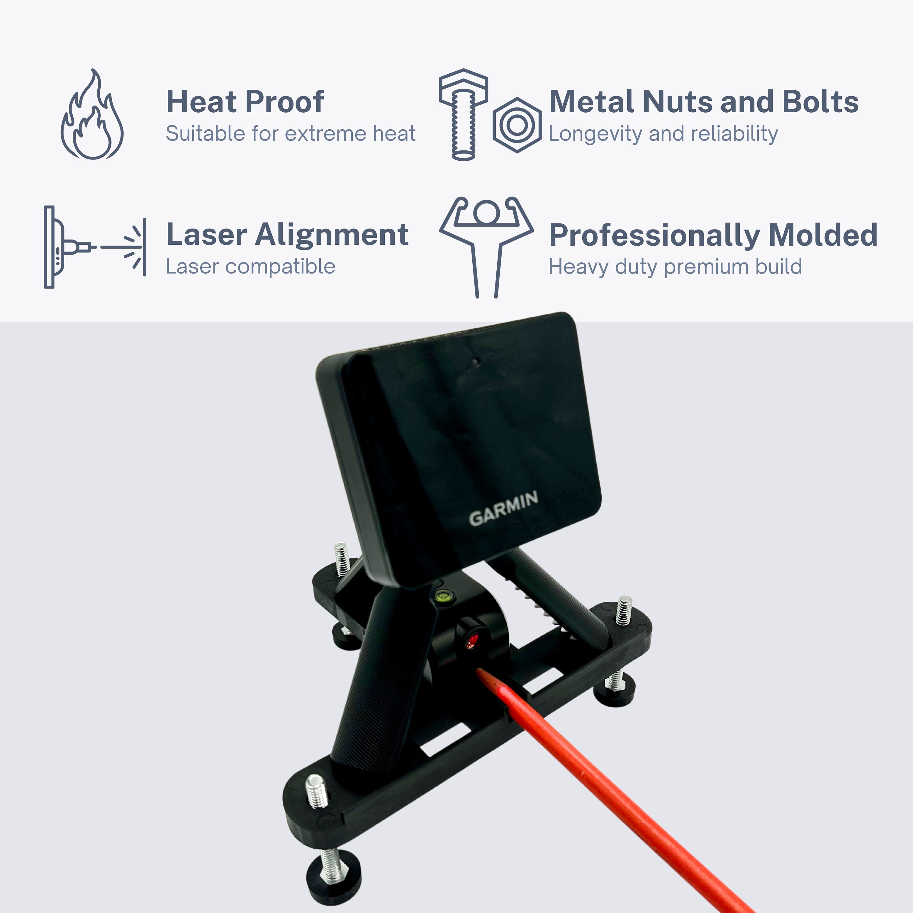 Garmin R10 Golf Alignment and Leveling Stand Base - Laser and Alignment ...