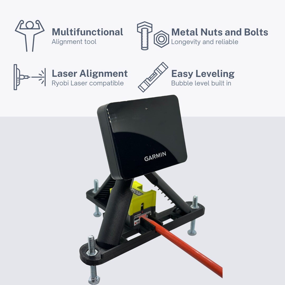 Garmin R10 Golf Alignment and Leveling Stand Base Laser and - Etsy