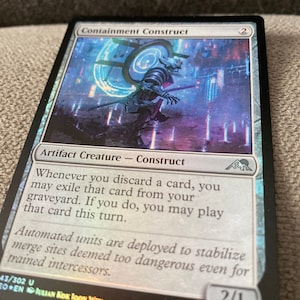 Containment Construct - Kamigawa: Neon Dynasty FOIL Artist Proof Card ...
