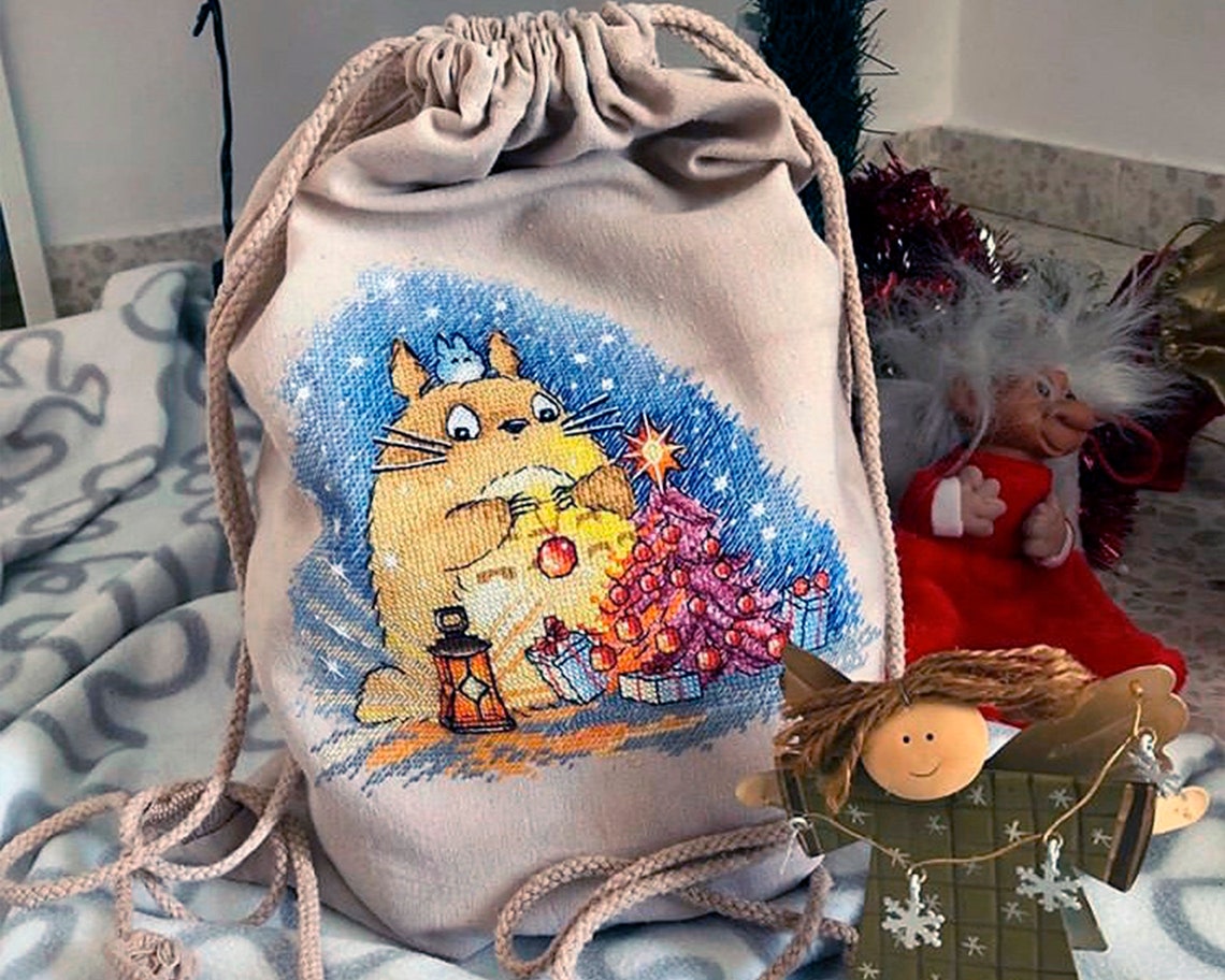 Anime Cross Stitch Pattern Pdf Christmas Cross Stitch Modern - Etsy