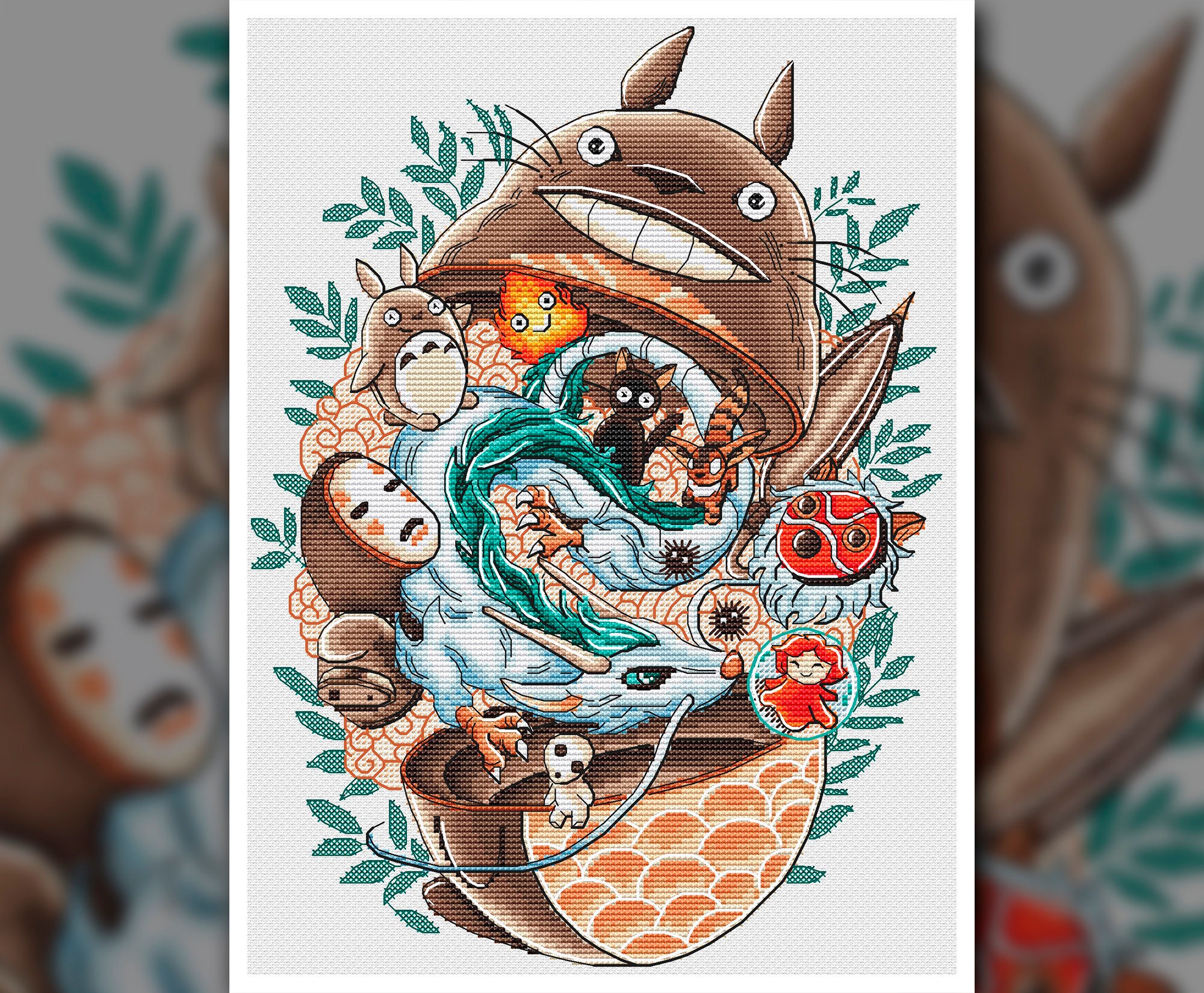 Anime Cross Stitch Pattern Pdf Modern Cross Stitch Pattern - Etsy Australia