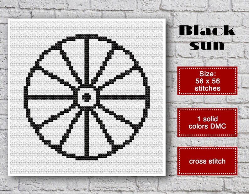 Viking Symbols Cross Stitch Pattern Pdf Set of 6 Patterns - Etsy