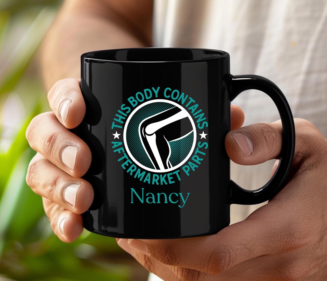 Personalized Knee Replacement Mug, Knee Replacement Gift, Funny Custom ...