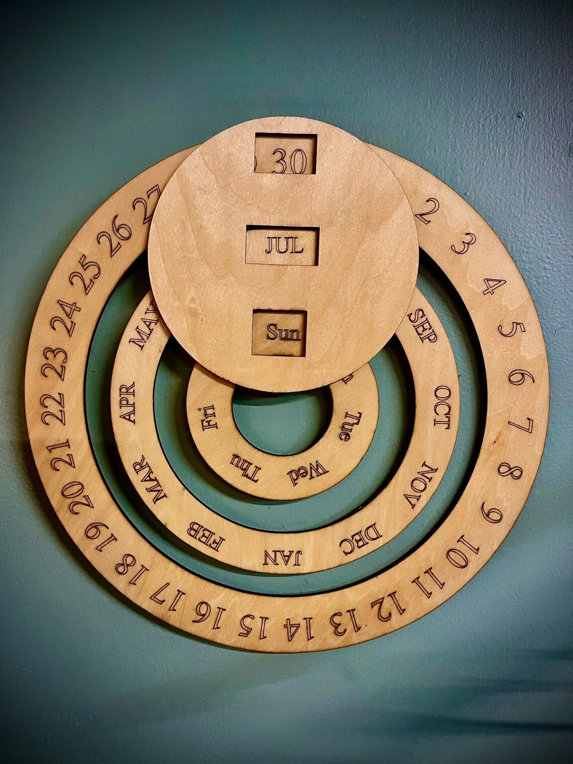 Perpetual Calendar - Etsy