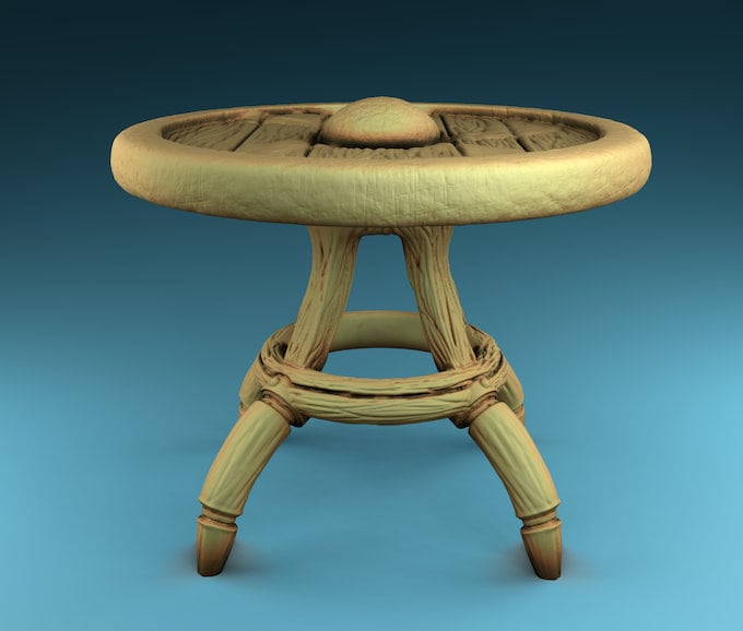 Viking Shield Table - Etsy