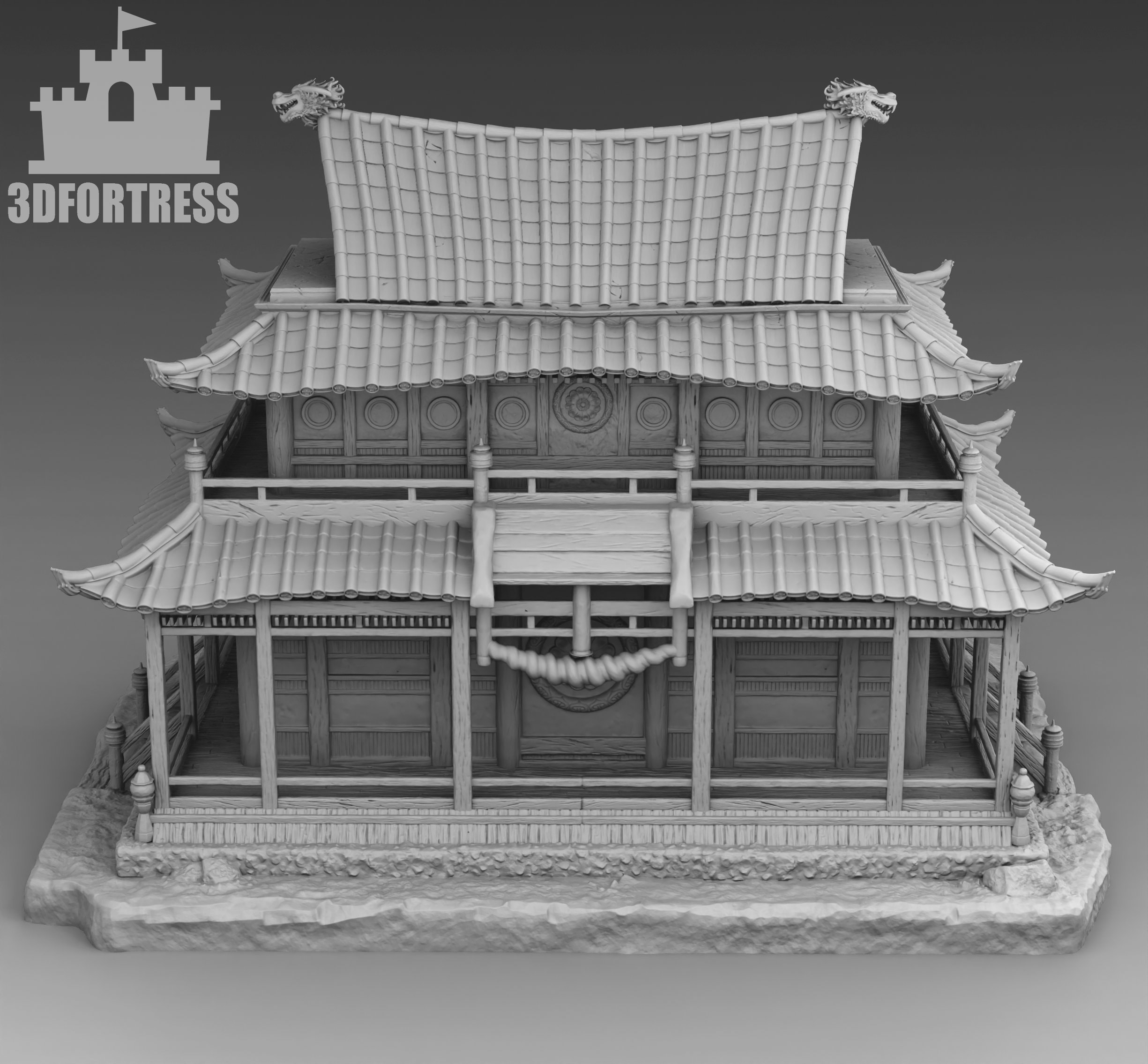China House 3d Model - Etsy