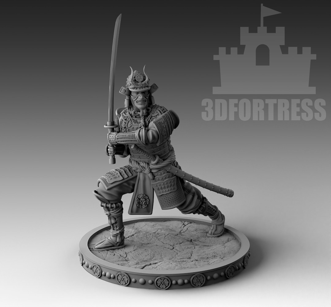 Chinese Samurai - 3d Models - Etsy