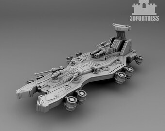 Sci-fi Model Replica Set Phantom Cruiser & Space Coupe 3D Model for 3D ...