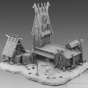 Central Viking Square- Stl - Etsy