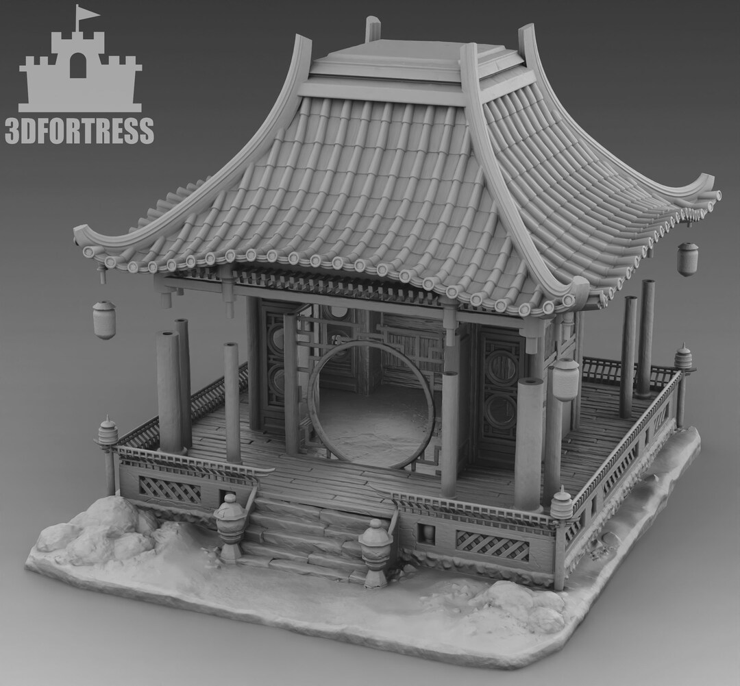 China Arbor 3d Model - Etsy