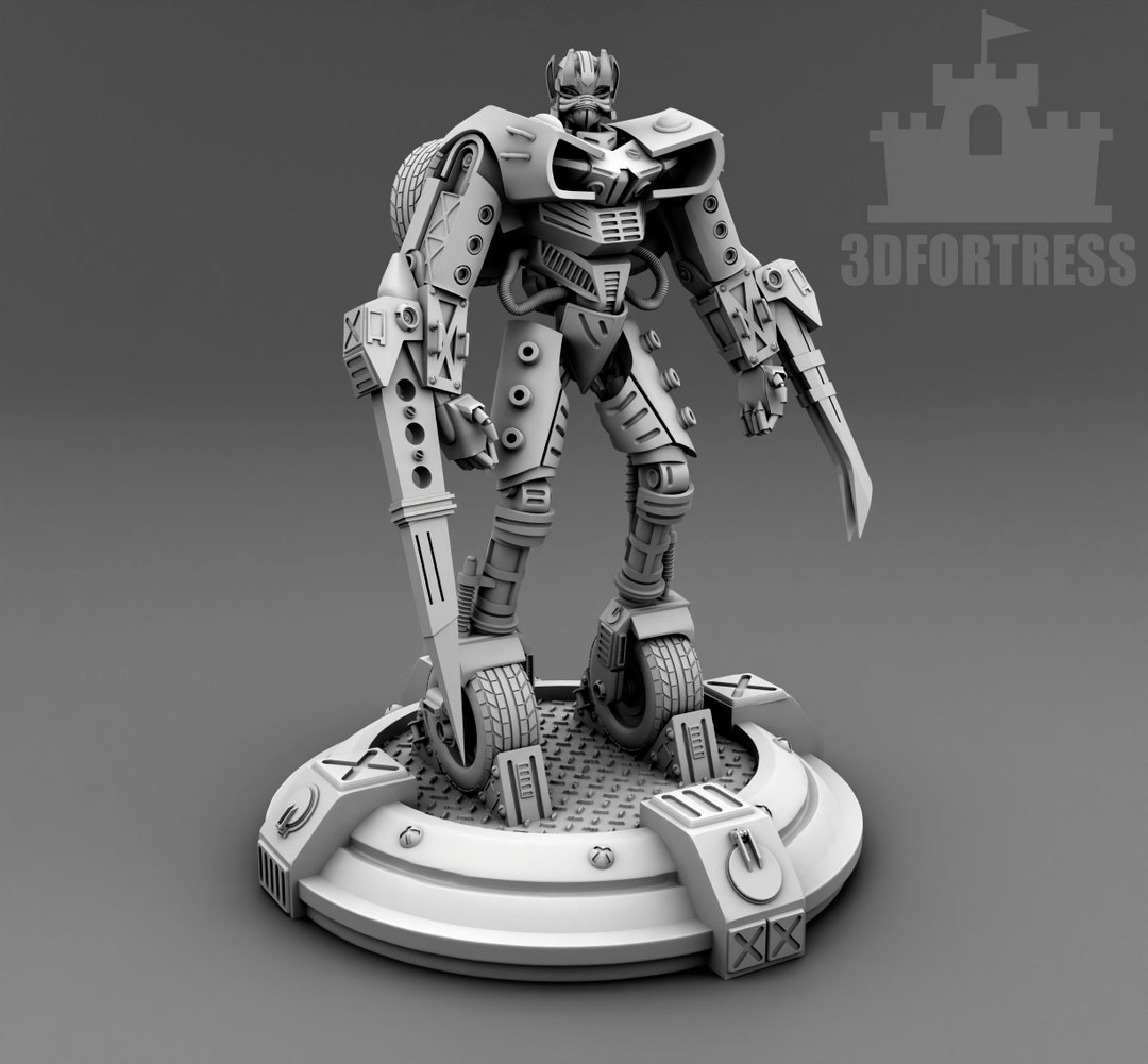 The Berserker Robot - Etsy