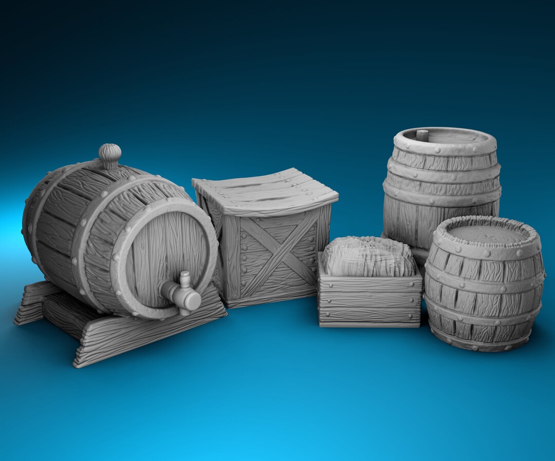 Barrels -stl - Etsy