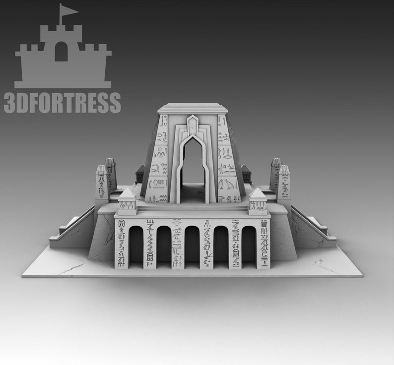 Egypt Small Temple - Etsy