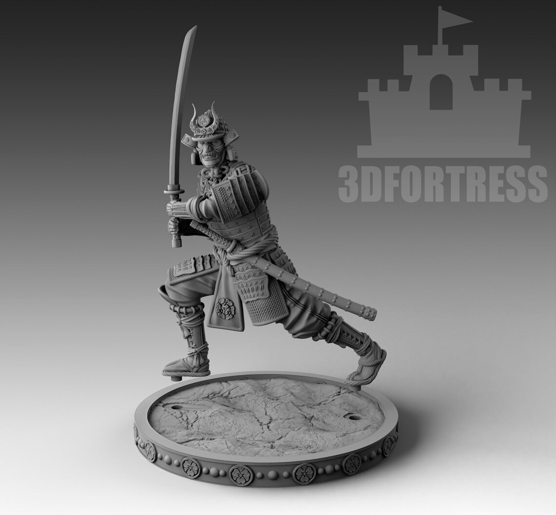 Chinese Samurai - 3d Models - Etsy