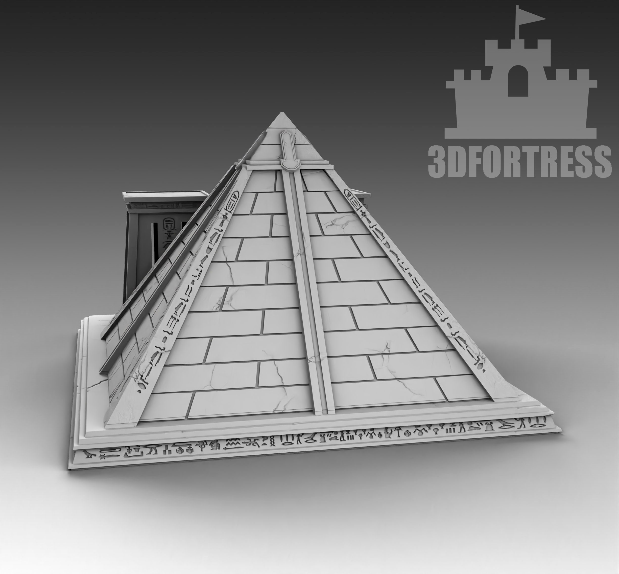 Egypt Triangular Temple - Etsy