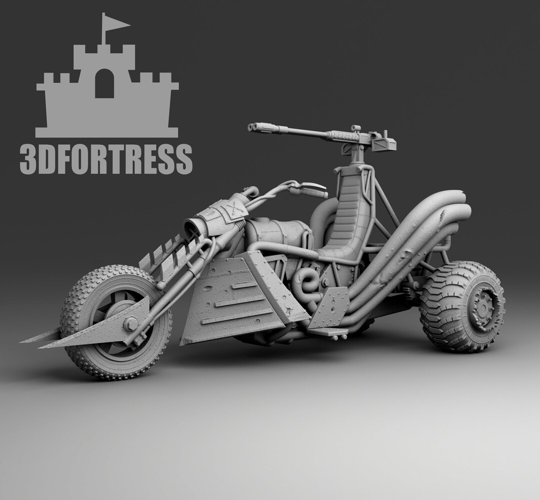 Wasteland Combat Bike - Etsy