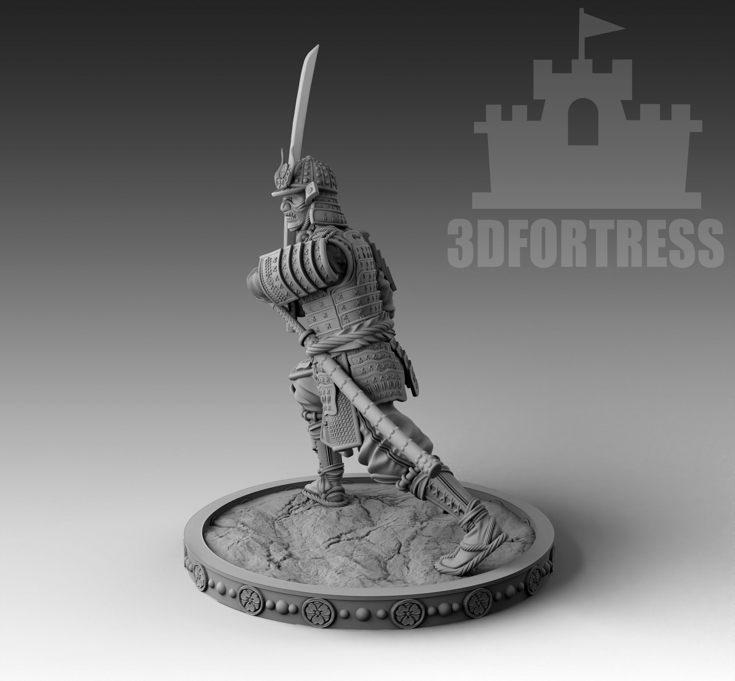 Chinese Samurai - 3d Models - Etsy