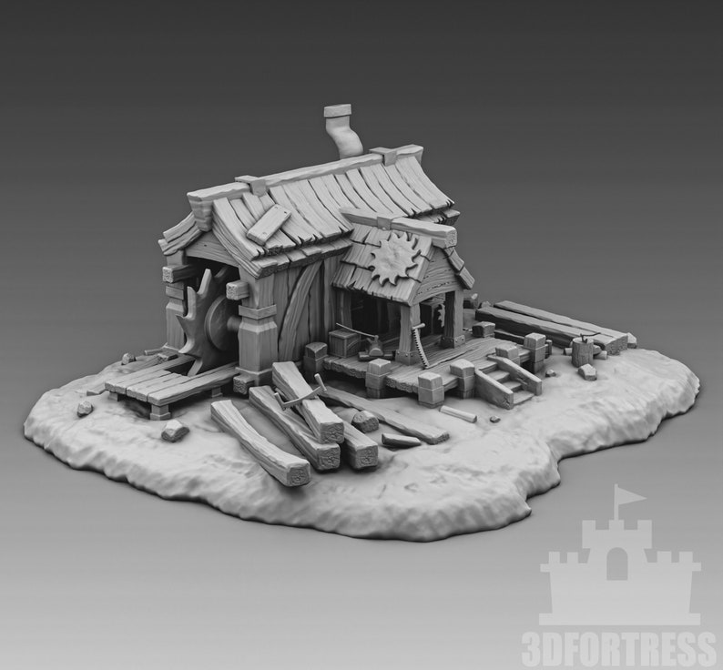 Fantasy Sawmill - Etsy