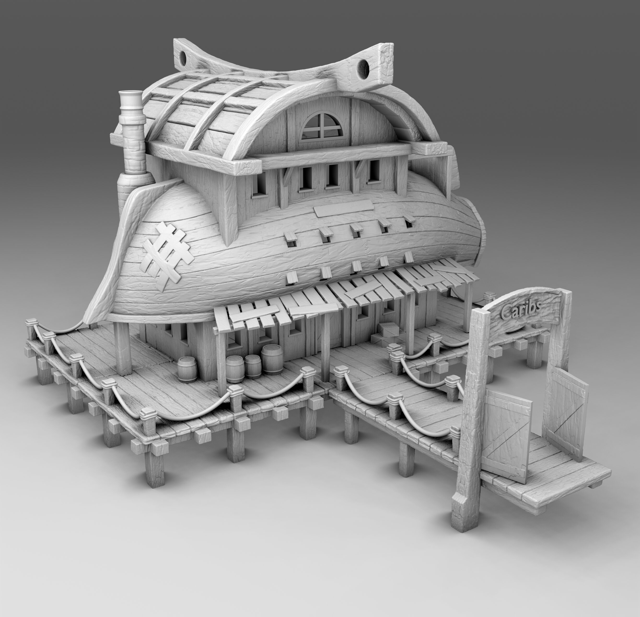 Pirate Pier of the 16th Century - Etsy