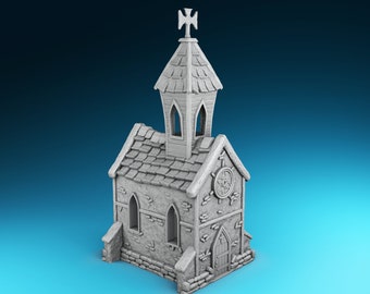 Wooden Church Stl File / Printable Stl File Foprinters,building Stl ...